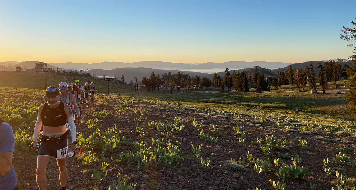 Pointed Rocks Aid Station - Western States 100 - ShadowChase Running Club